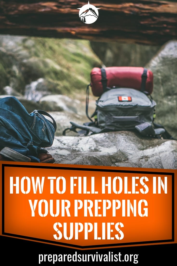 How to Fill Holes in Your Prepping Supplies
