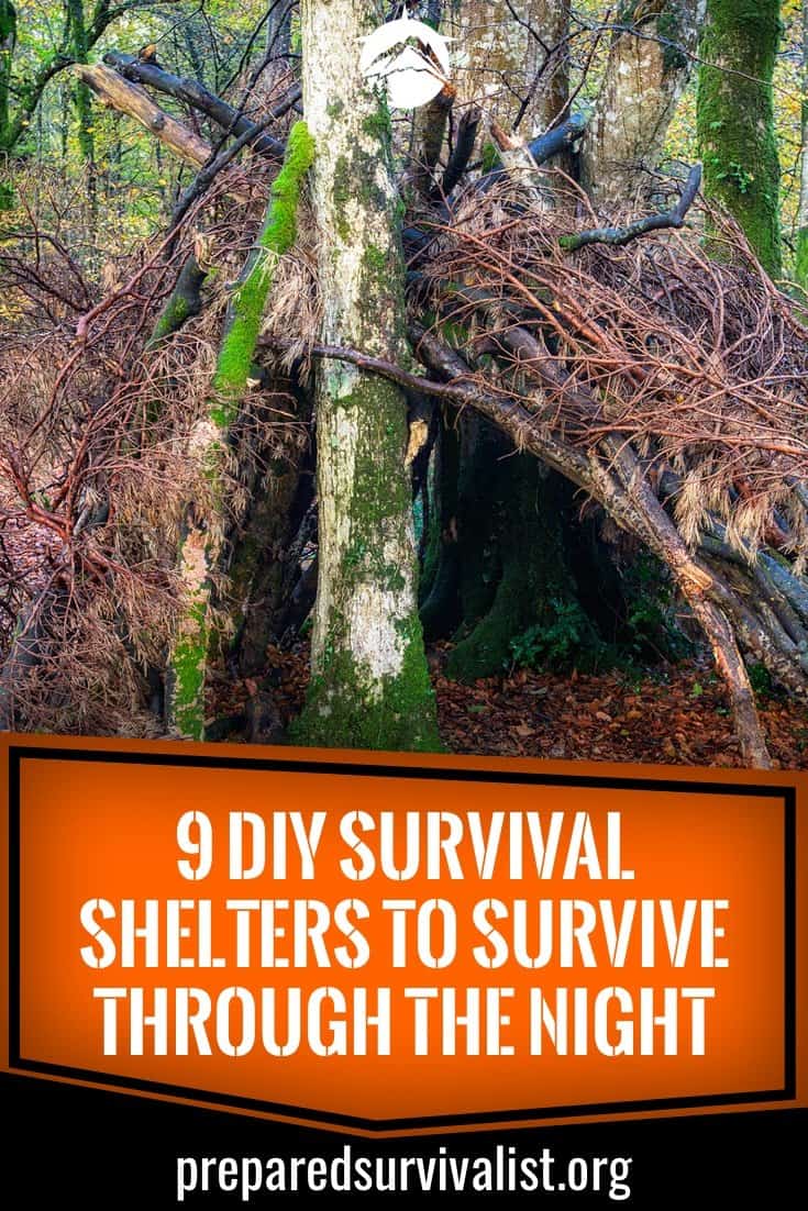 9 DIY Survival Shelters To Survive Through The Night